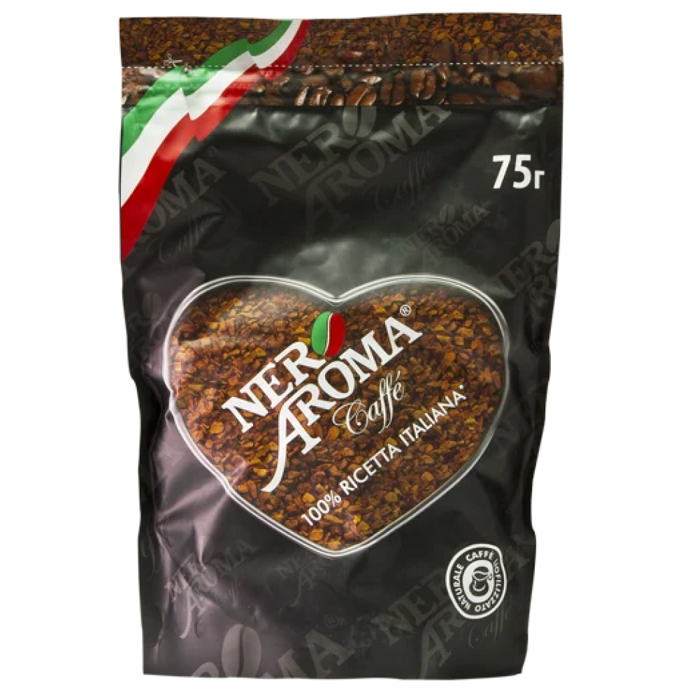 ≡ Купить Кофе растворимый Nero Aroma Classico 75 г у ⚡Официального ...